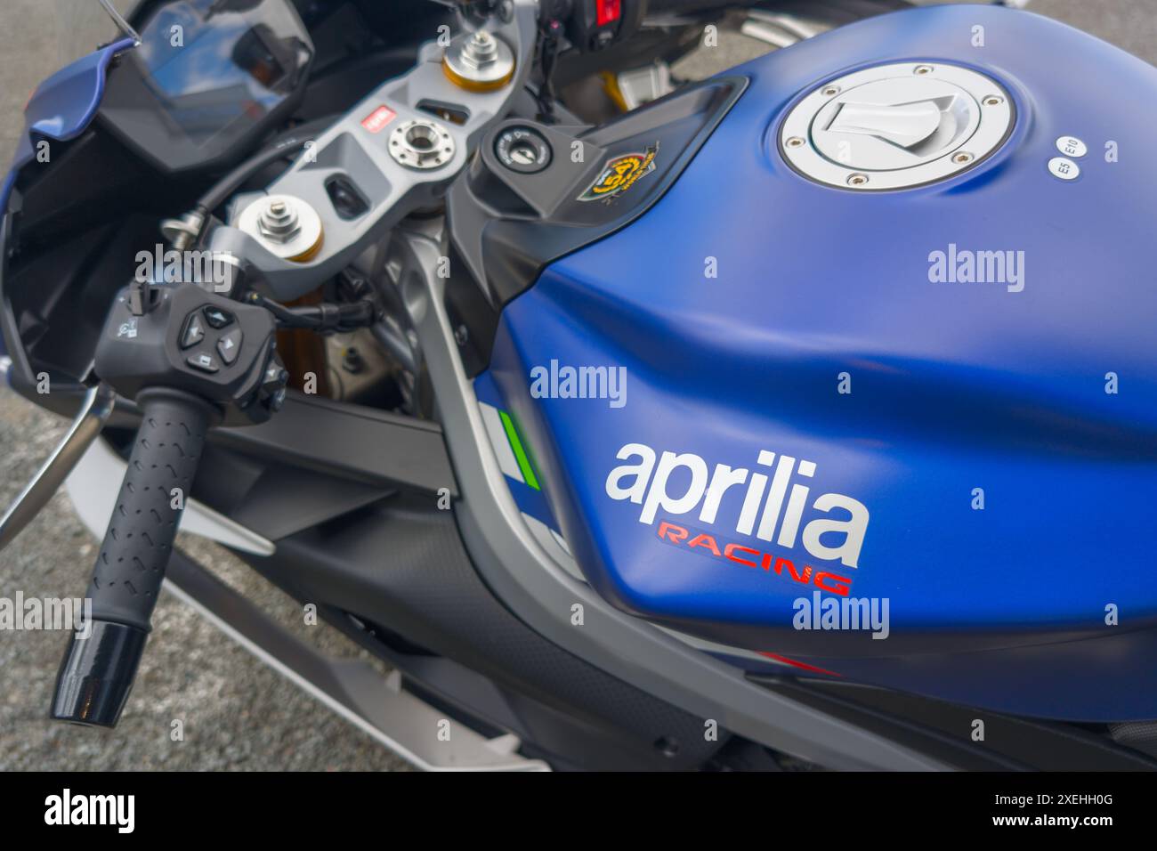 Bordeaux , France - 06 11 2024 : Aprilia racing logo text and brand ...