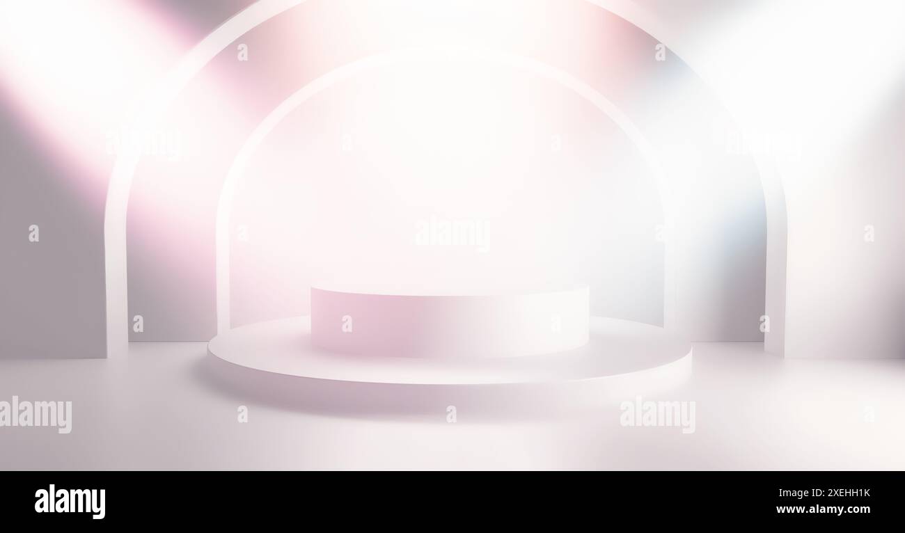Abstract Empty Podium Stock Photo - Alamy