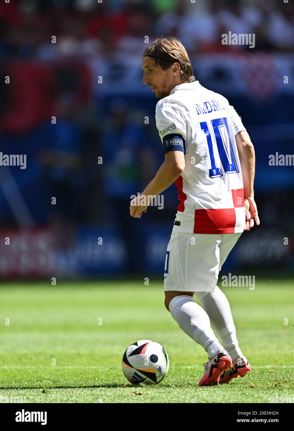 HAMBURG, GERMANY - JUNE 19: Luka Modric during the UEFA EURO 2024 group ...
