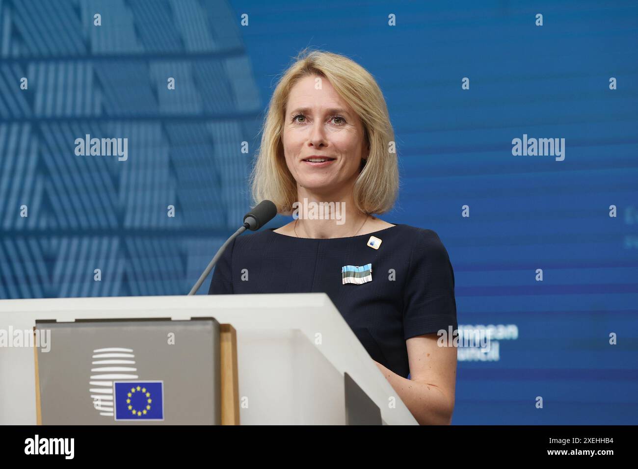 Estonian prime minister kaja kallas hi-res stock photography and images ...