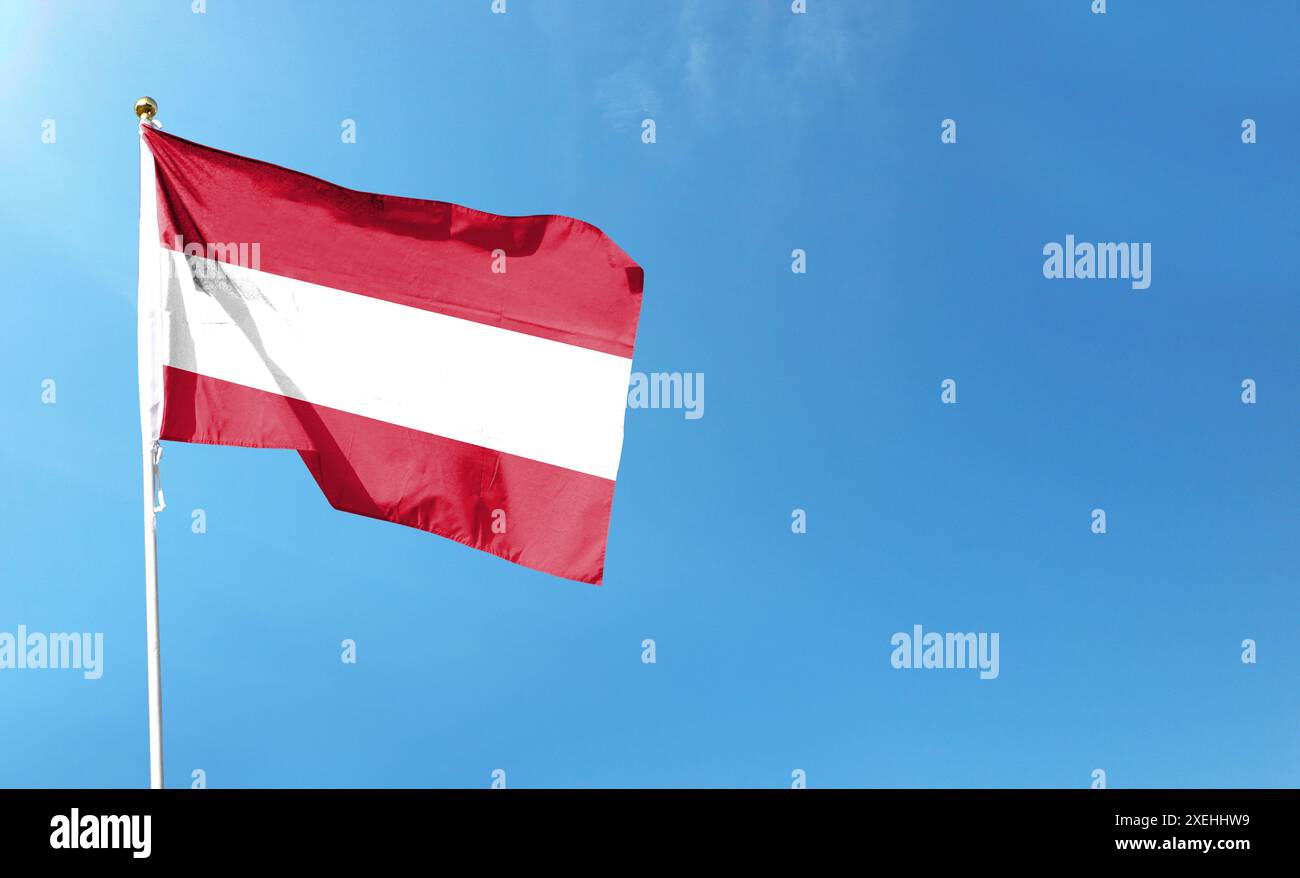 Hungarian flag blowing in wind hi-res stock photography and images - Alamy