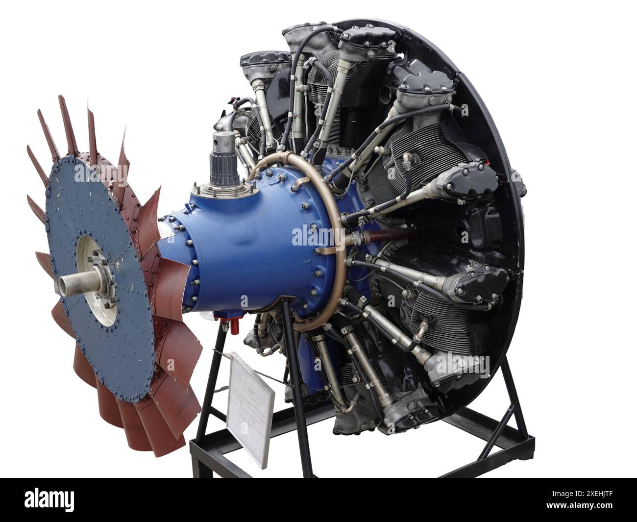 Aviation automotive piston engine with arrangement of cylinders ...
