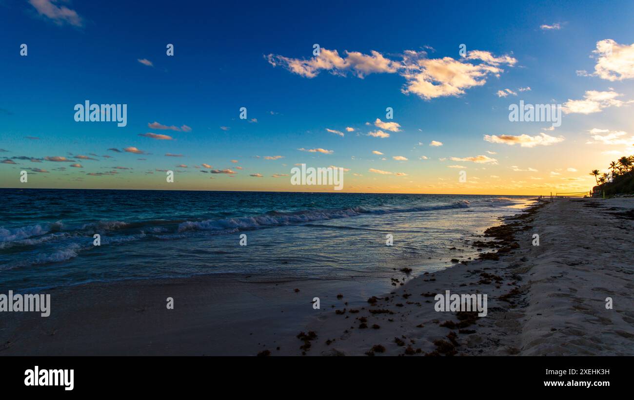 Horseshoe Bay Beach and Deep Bay Beach in Hamilton, Bermuda Stock Photo ...
