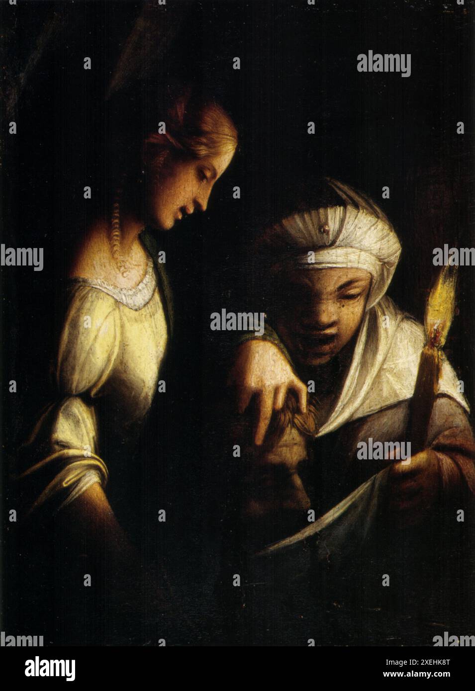 Judith and Her Maidservant with the Head of Holofernes is an oil ...