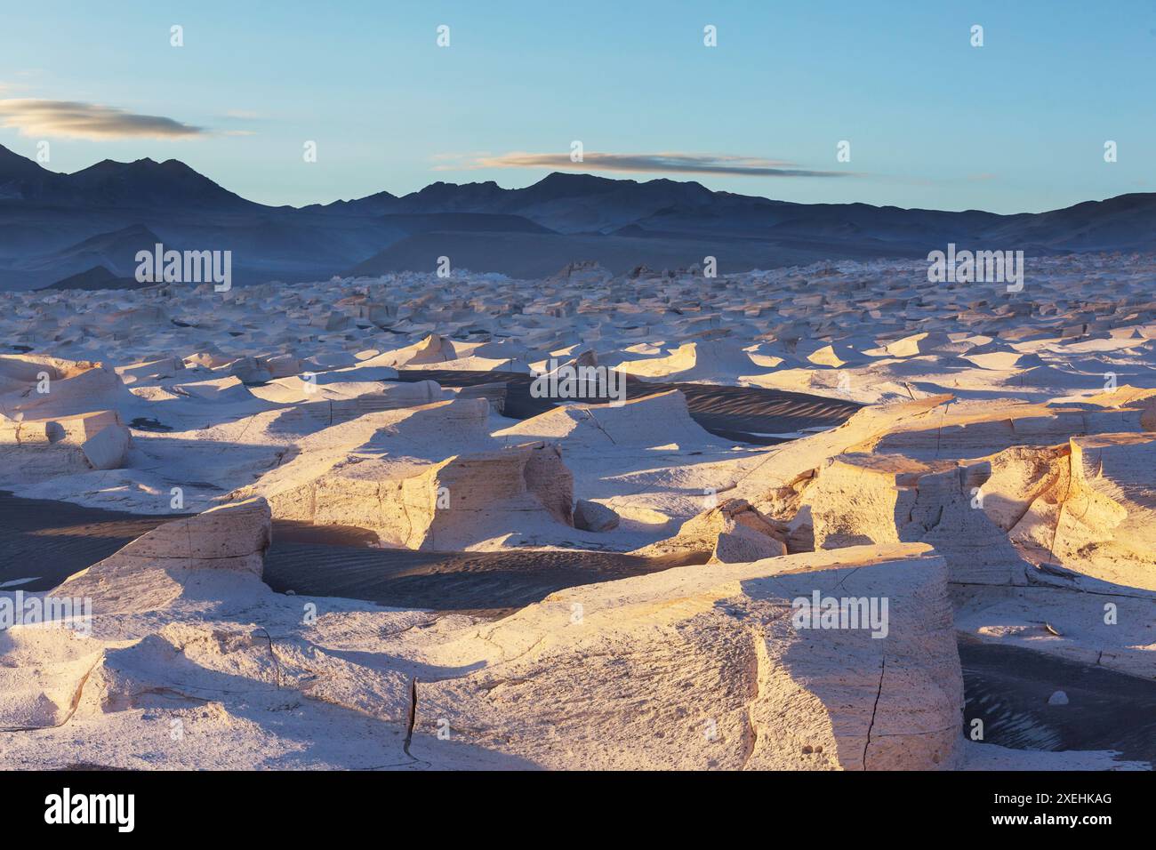 Campo de Piedra Pomez Stock Photo - Alamy