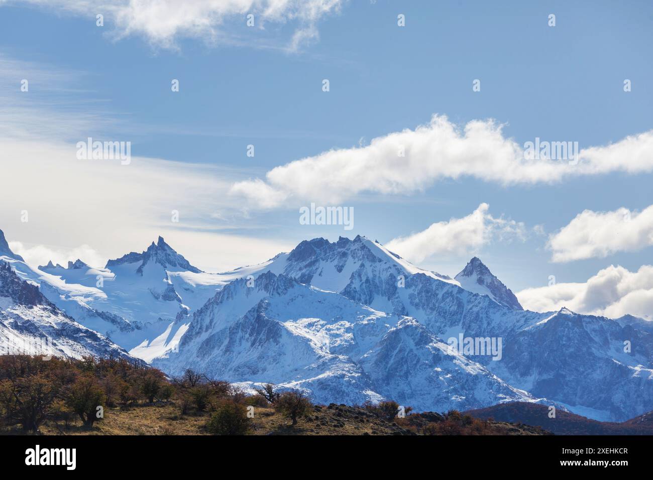 Patagonia landscapes in Southern Argentina. Beautiful natural landscapes Stock Photo - Alamy