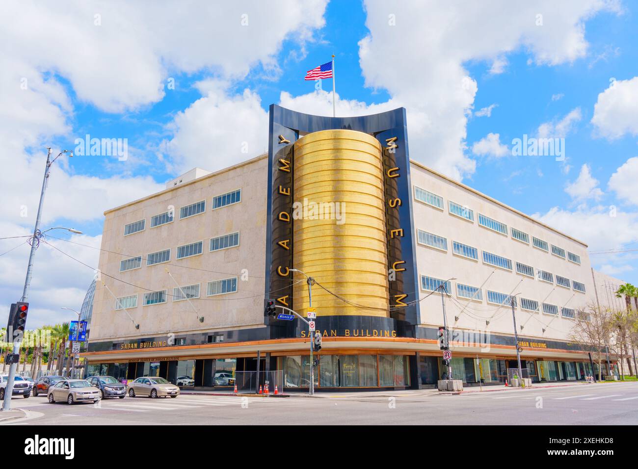 Los Angeles, California - April 4, 2024: Exterior of the Saban Building ...