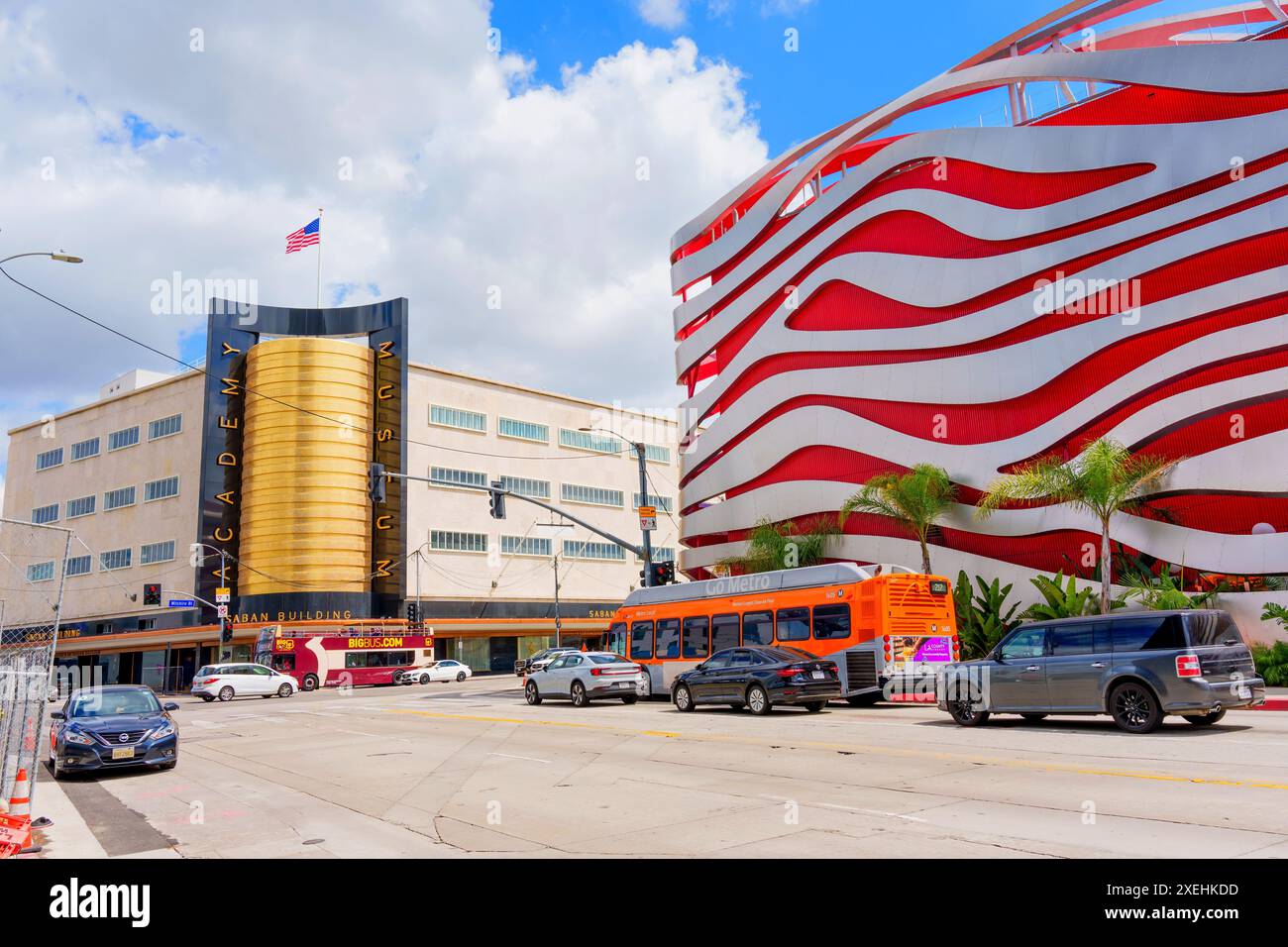 Los Angeles, California - April 4, 2024: Saban Building of the Academy ...