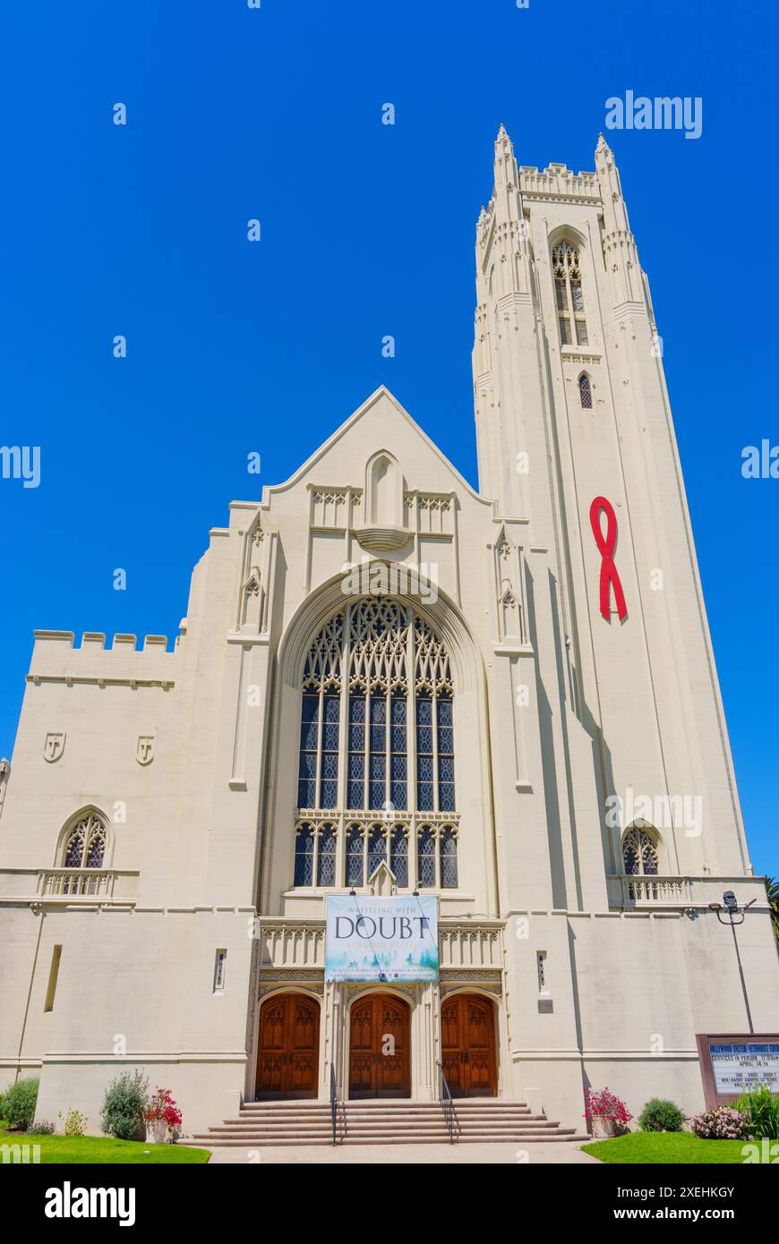 Los Angeles, California - April 10, 2024: Facade of the Hollywood ...