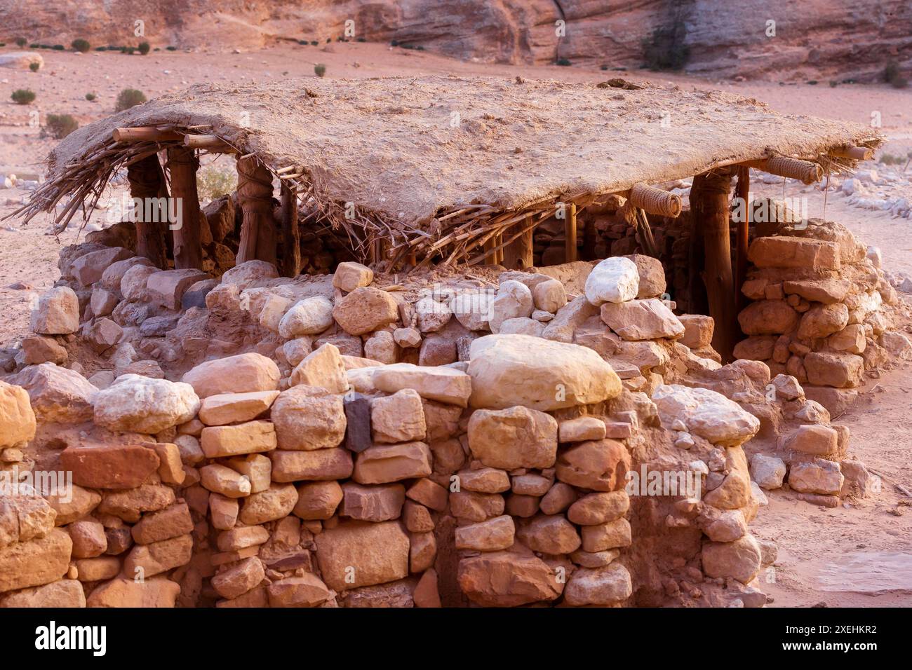 Al Beidha prehistoric settlement, Petra, Jordan Stock Photo - Alamy
