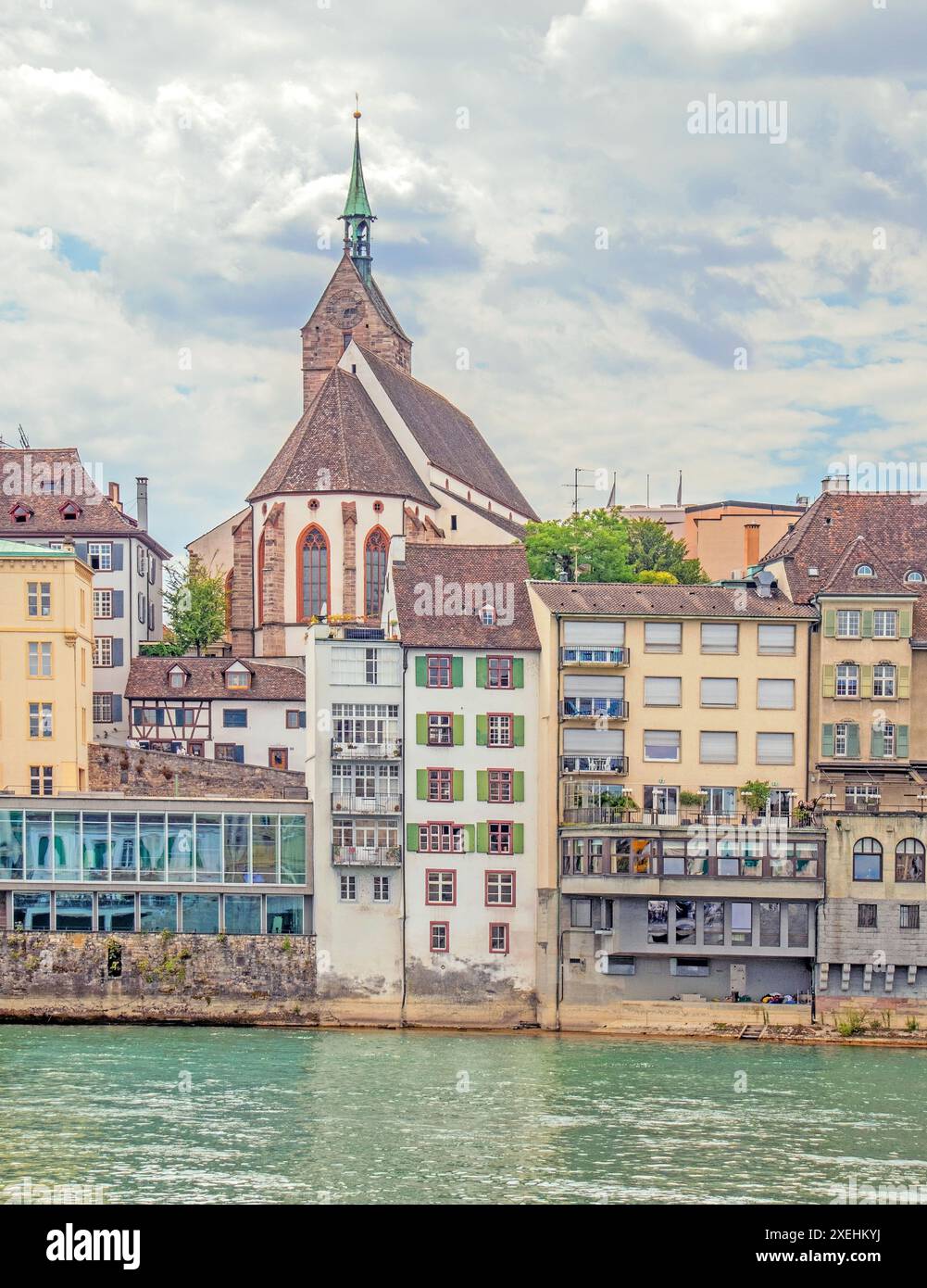 Switzerland basel historic church hi-res stock photography and images ...