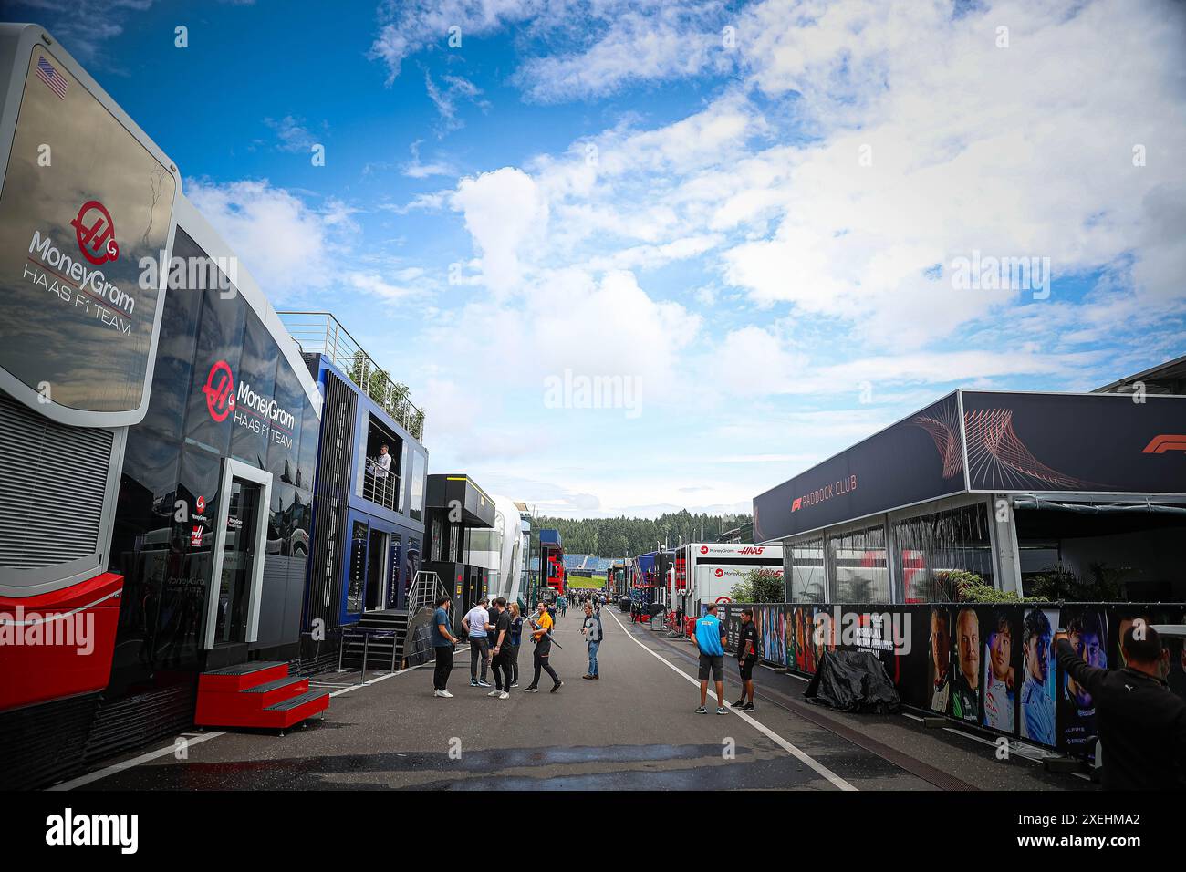 General Paddock view during the Austrian GP, Spielberg 27-30 June 2024, Formula 1 World ...