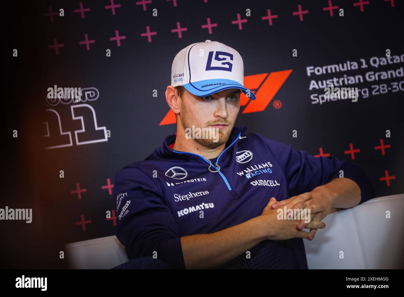 02 Logan Sargeant, (USA) Williams Mercedes during the Austrian GP ...
