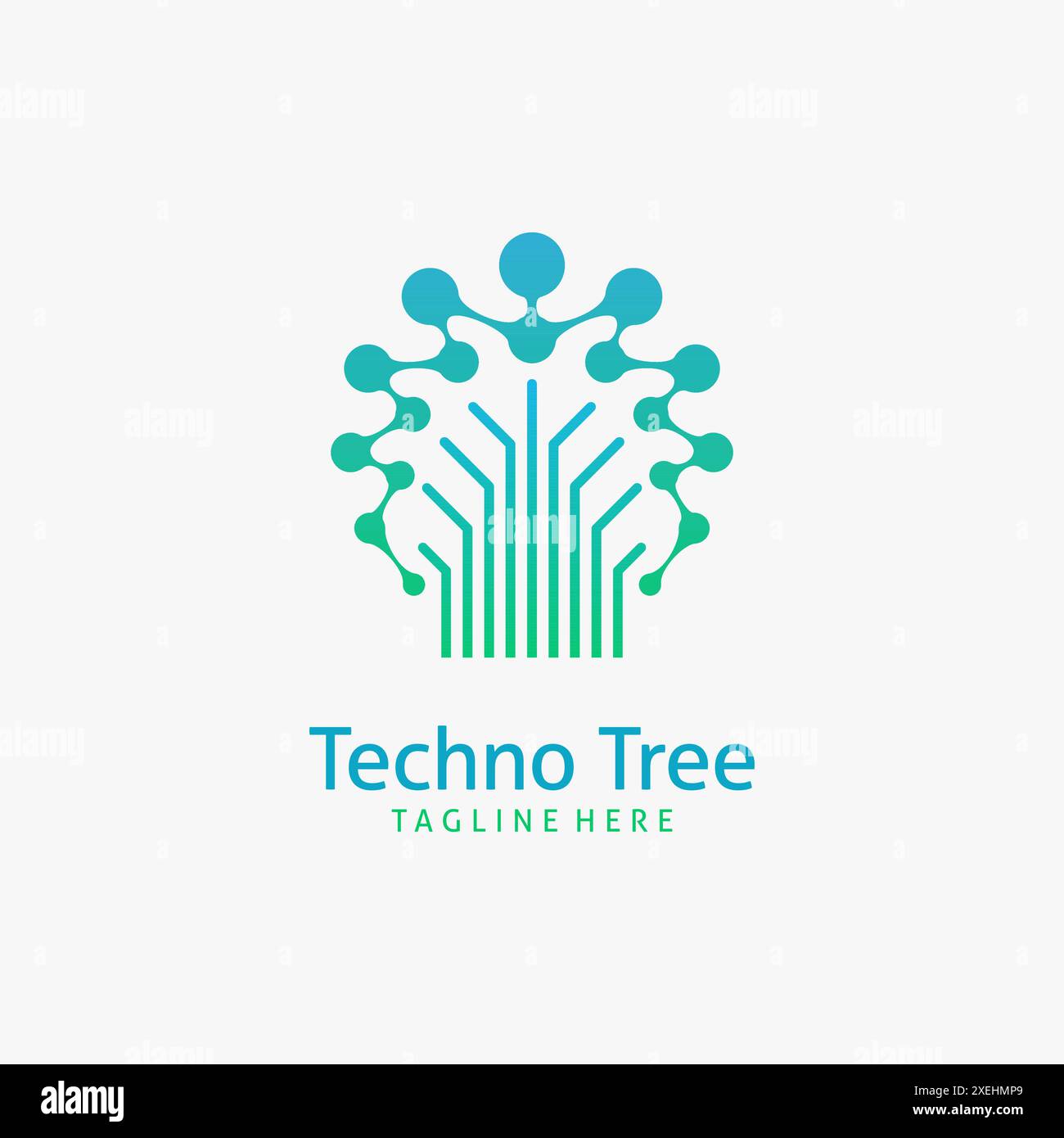 Circuit tree Stock Vector Images - Alamy