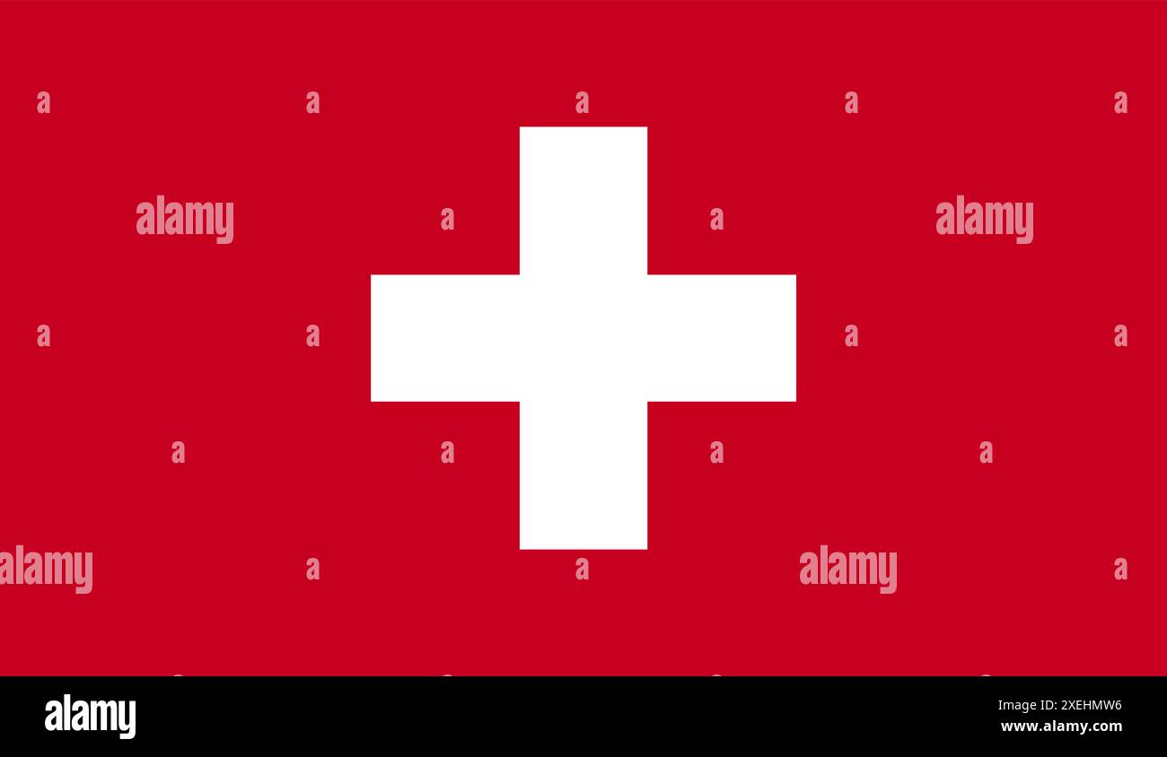 Official flag of switzerland hi-res stock photography and images - Alamy