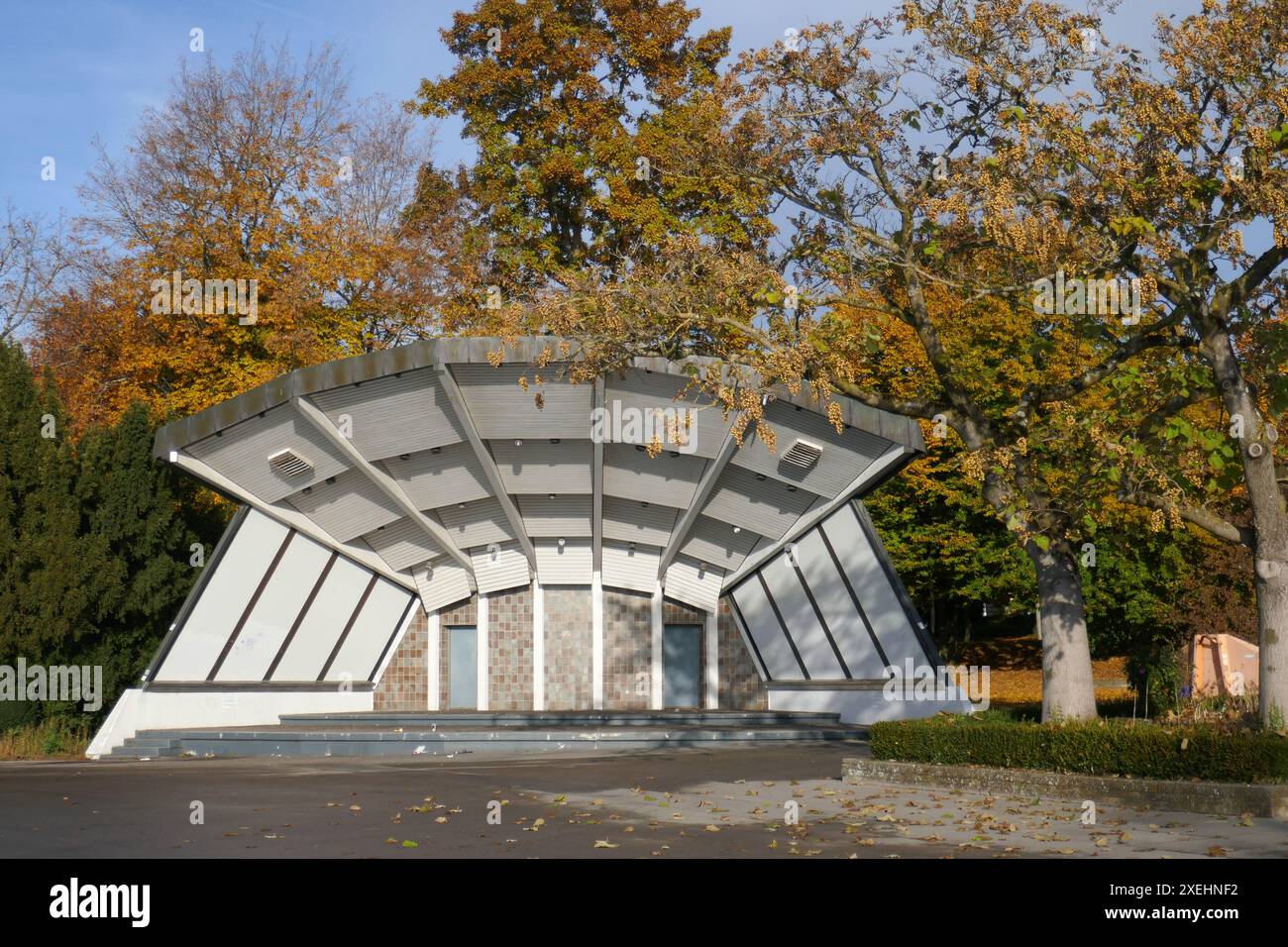 Concert shell on the promenade in Friedrichshafen, Germany Stock Photo ...