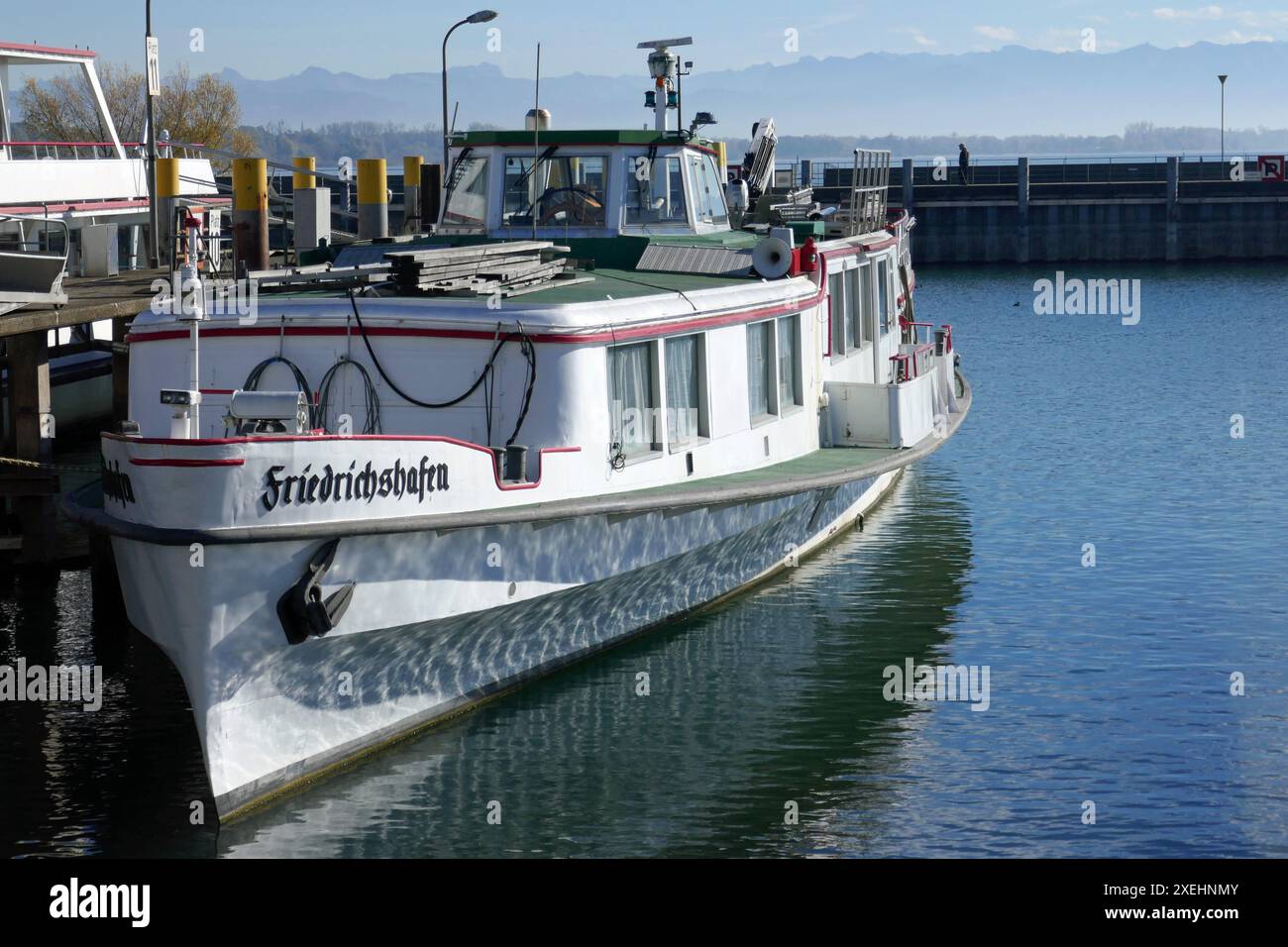Motor ship Friedrichshafen, Germany Stock Photo - Alamy