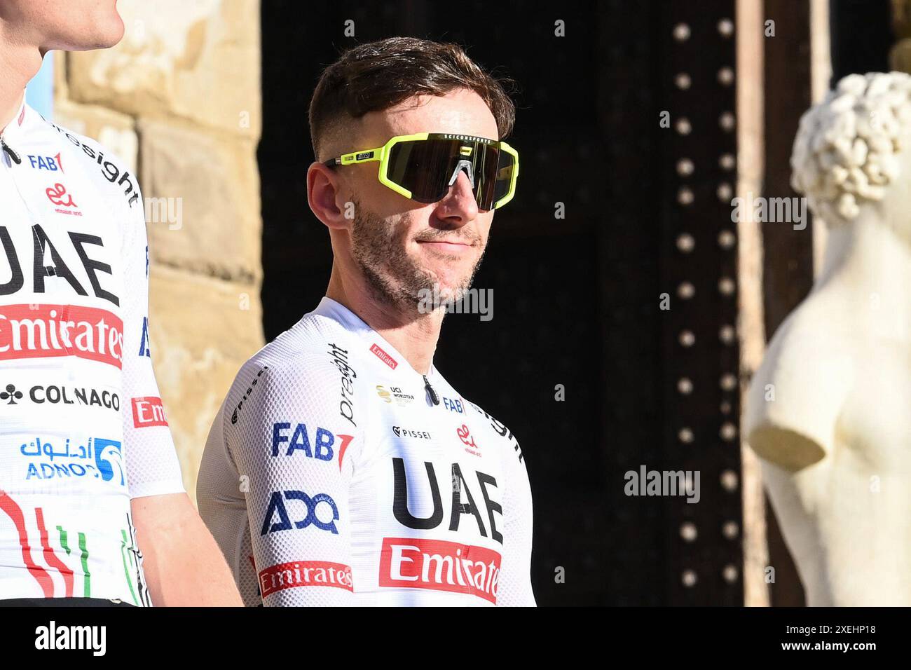 Adam Yates (UAE team Emirates) during team presentation Tour de France ...
