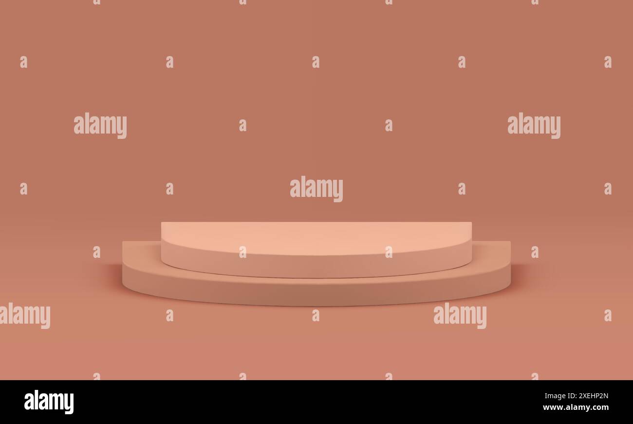 3d podium brown level stage award arena event ceremony celebration ...