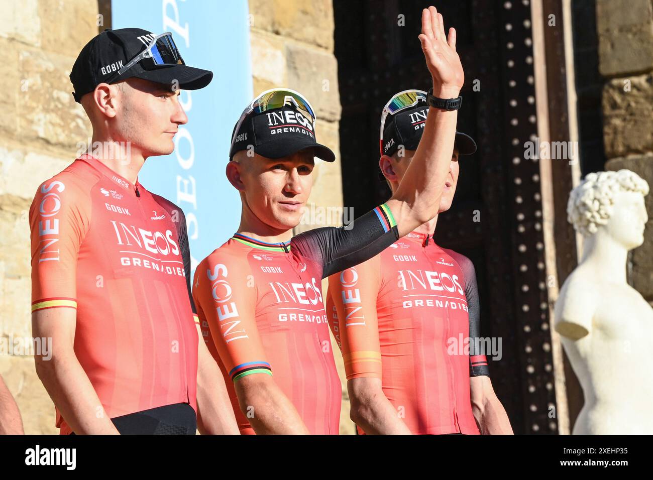 Micha? Kwiatkowski (Ineaos Grenadiers) during team presentation Tour de ...