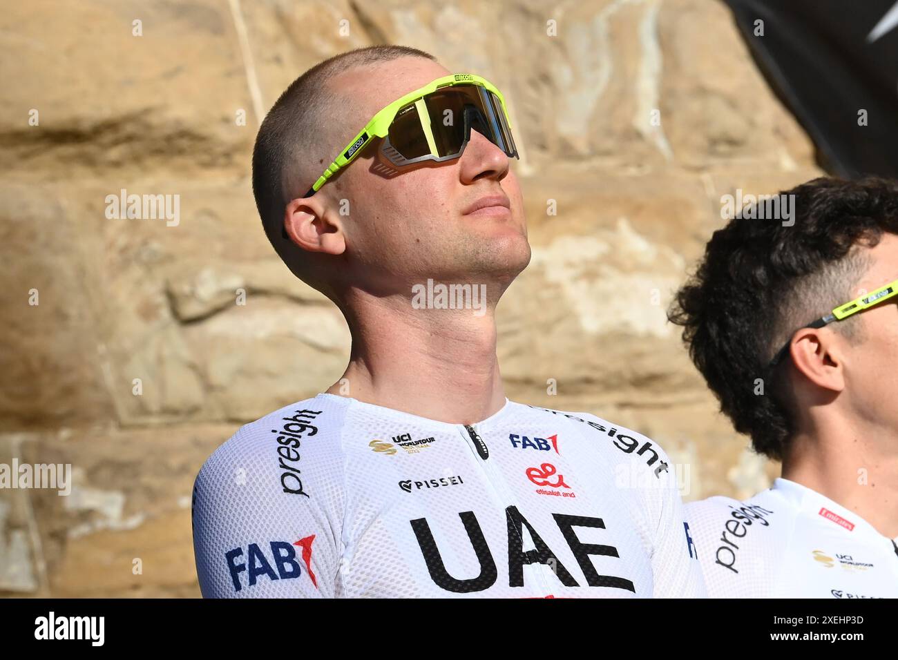 Tim Wellens (UAE team Emirates) during team presentation Tour de France ...