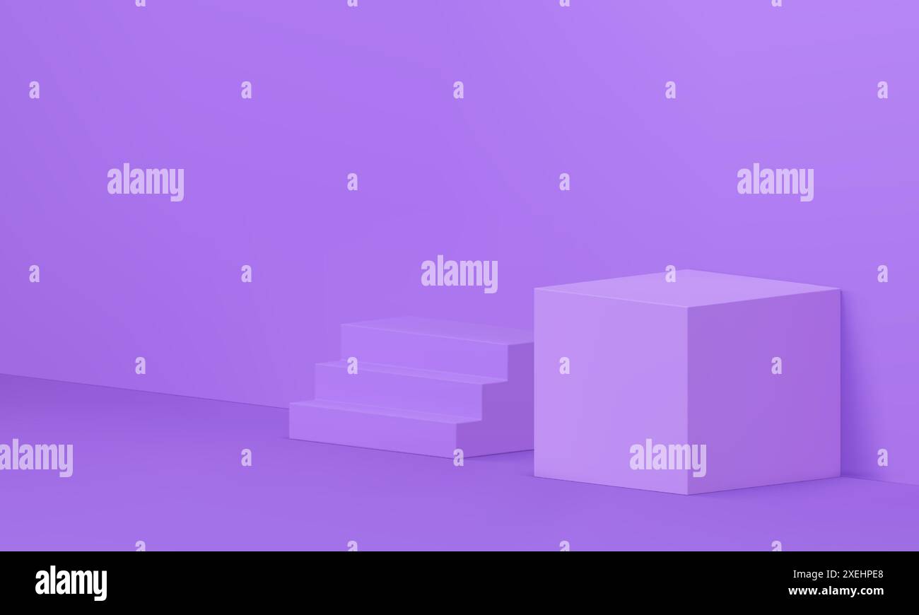 Mock up cube box Stock Vector Images - Alamy