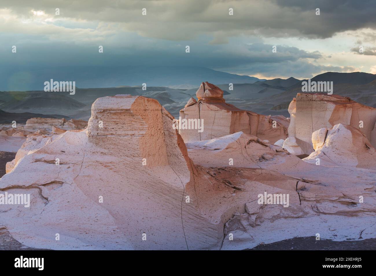 Campo de Piedra Pomez Stock Photo - Alamy