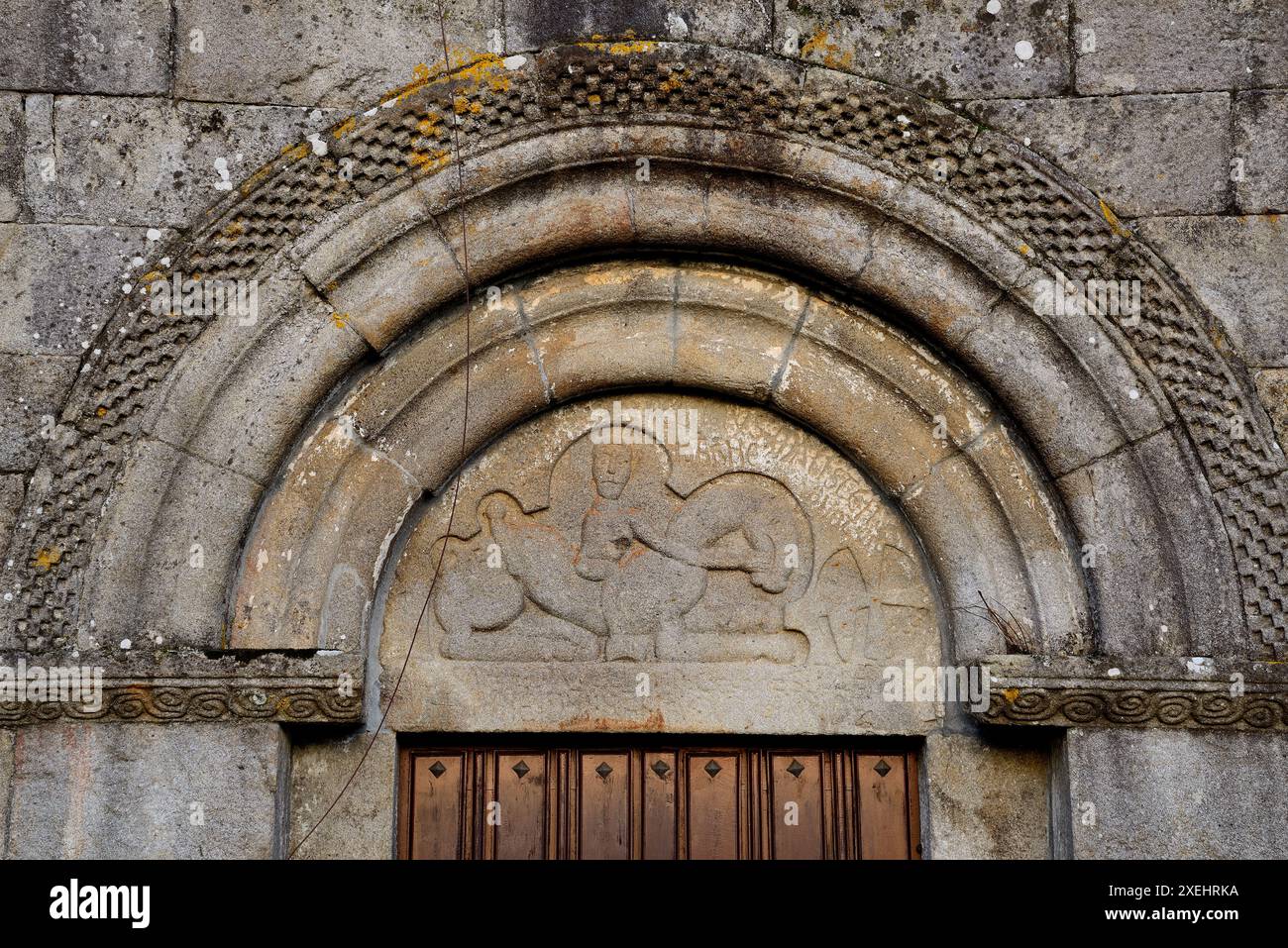 Church of Santa Maria of Taboada dos Freires, Taboada, Lugo, Spain ...