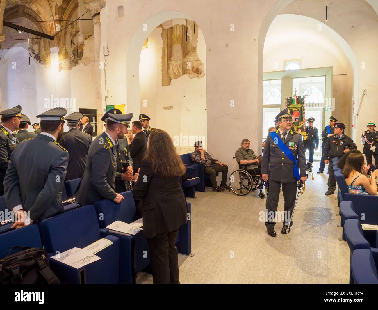 Cremona, Italy - June 26th 2024 Guardia di Finanza 250th Anniversary ...