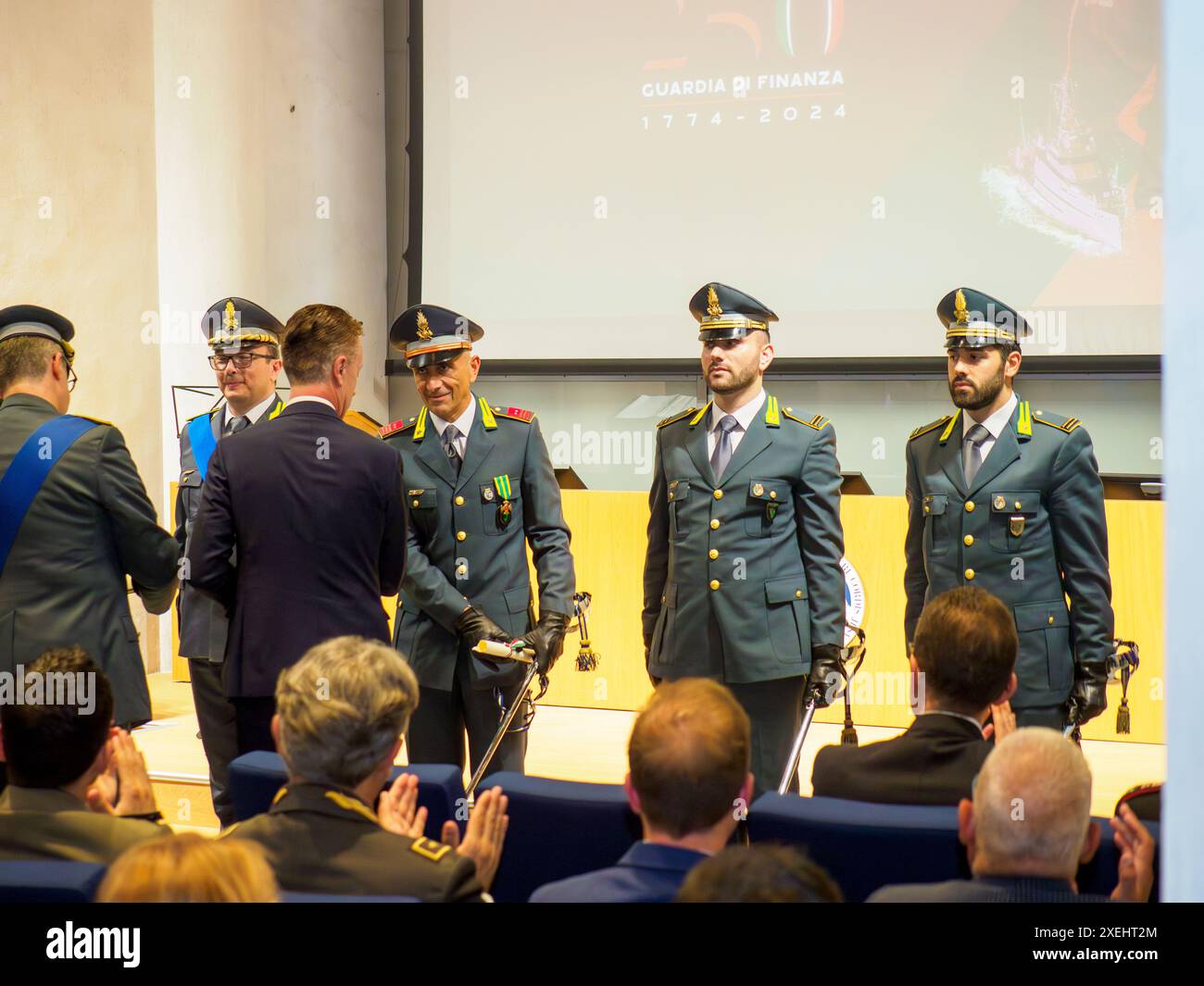 Cremona, Italy - June 26th 2024 Guardia di Finanza 250th Anniversary ...