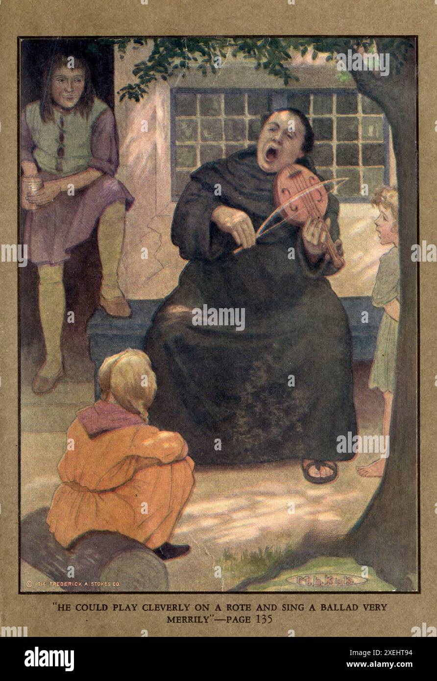 The friar from the canterbury tales hi-res stock photography and images ...