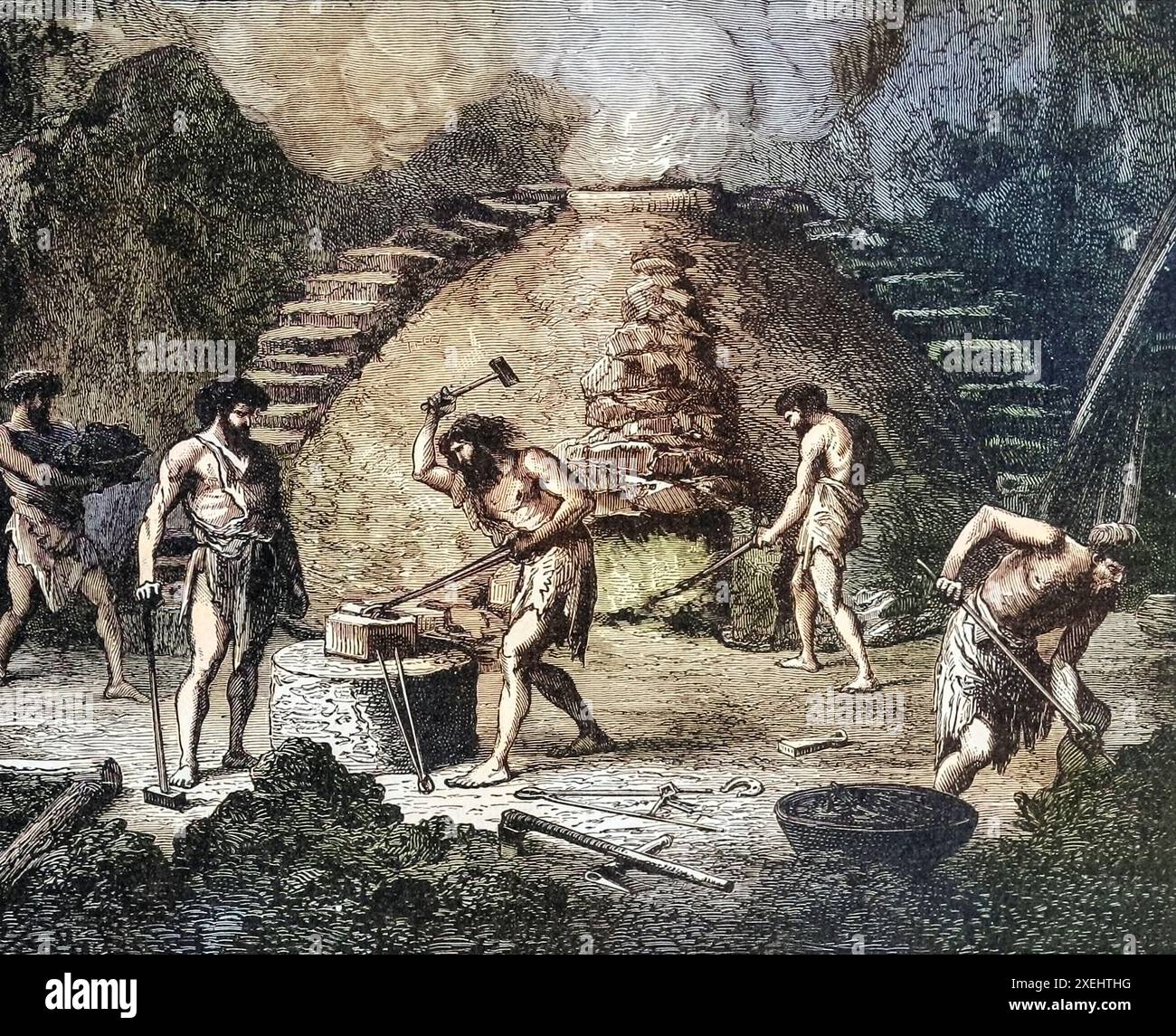 Iron cave man hi-res stock photography and images - Alamy