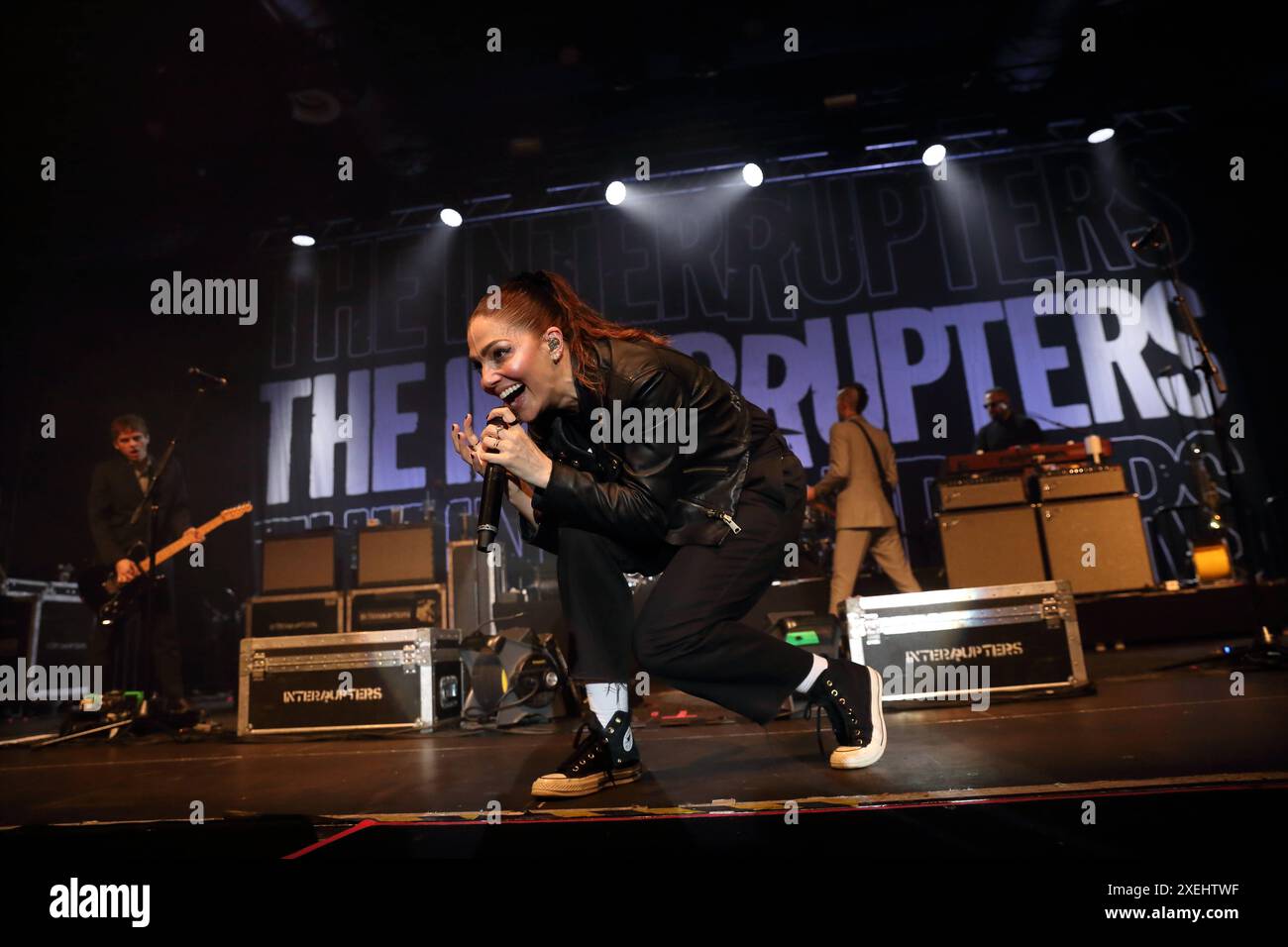 Aimee Allen alias Aimee Interrupter von der Band The Interrupters bei ...