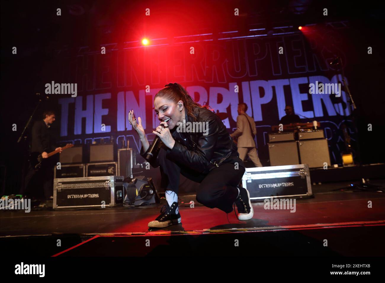 Aimee Allen alias Aimee Interrupter von der Band The Interrupters bei ...