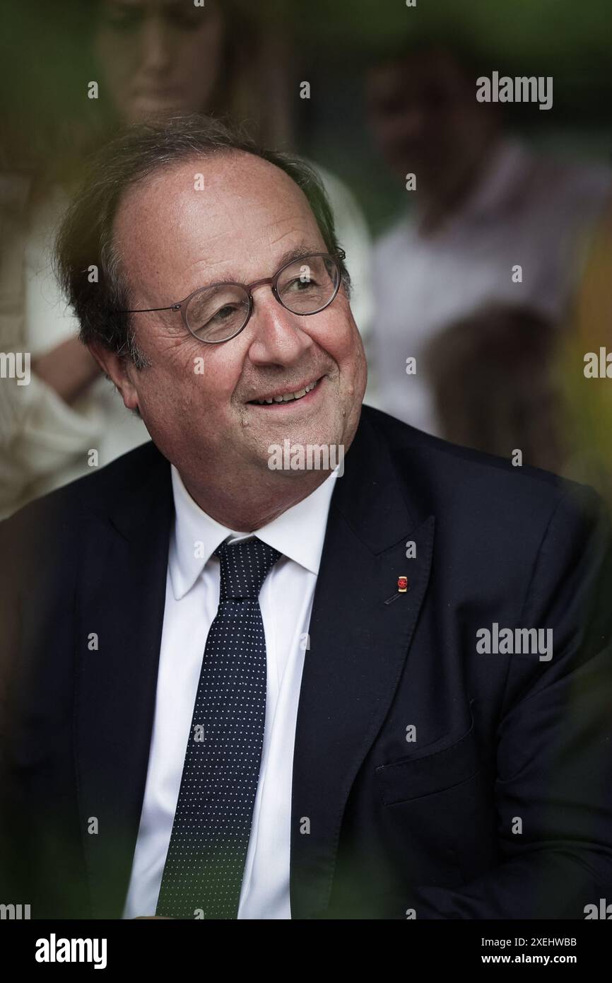 Former French president, member of French left-wing Socialist Party (PS ...