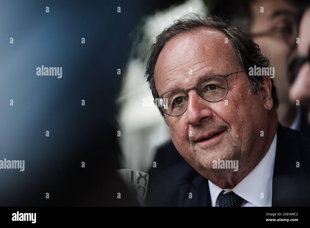 Former French president, member of French left-wing Socialist Party (PS ...