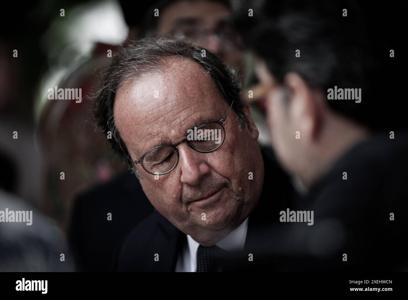 Former French president, member of French left-wing Socialist Party (PS ...