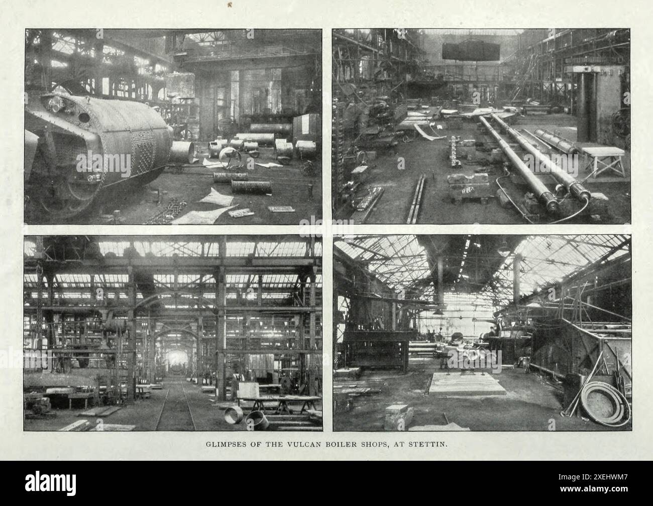 the Vulcan boiler shops, Stettin from the Article THE DEVELOPMENT OF ...