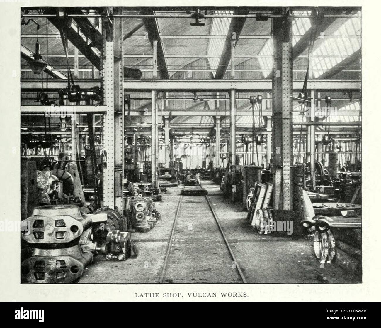 lathe shop Vulcan Works Stettin from the Article THE DEVELOPMENT OF ...