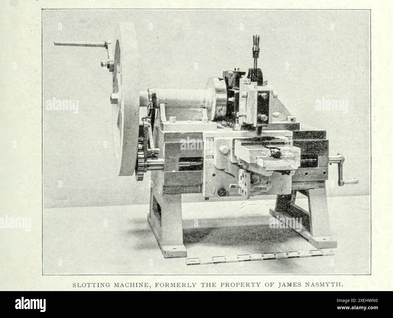 SLOTTING MACHINE, FORMERLY THE PROPERTY OF JAMES NASMYTH. Now in South ...