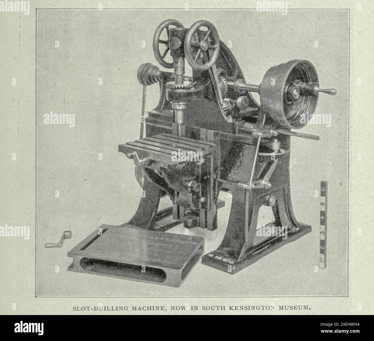SLOT-DRILLING MACHINE, NOW IN SOUTH KENSINGTON MUSEUM. from the Article ...
