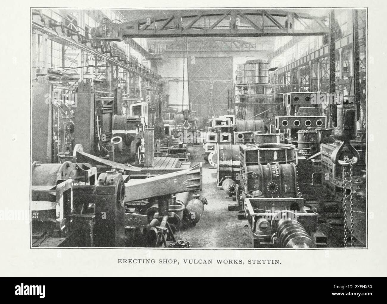 ERECTING SHOP, VULCAN WORKS, STETTIN. from the Article THE DEVELOPMENT ...
