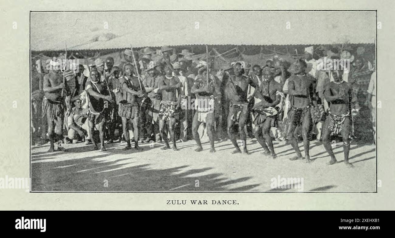 Zulu War Dance from the Article SOUTH AFRICAN QUESTIONS FROM AN ...