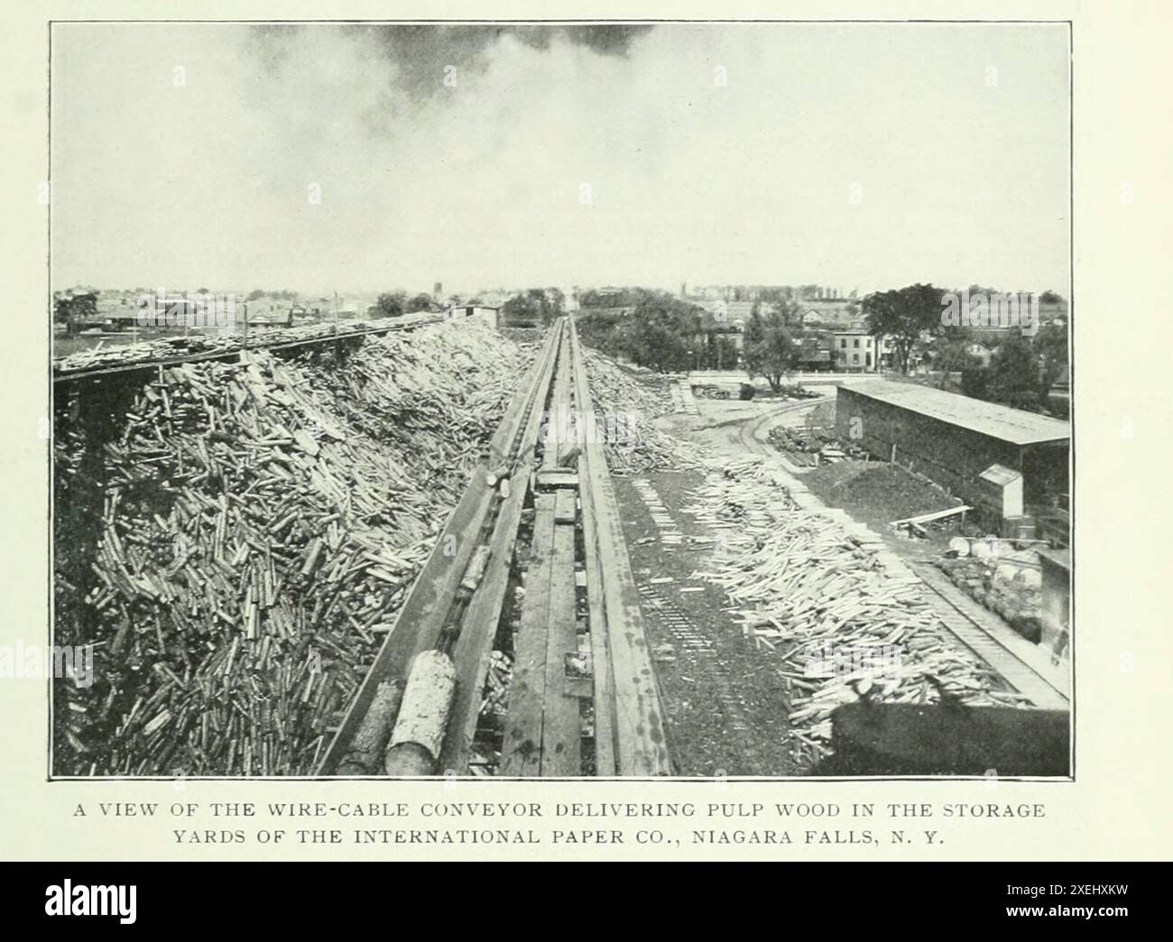 Historic ropeway conveyor hi-res stock photography and images - Alamy