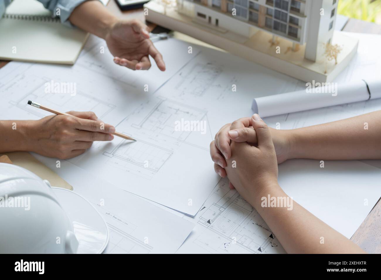 Architecture drawing on architectural Creative project business ...