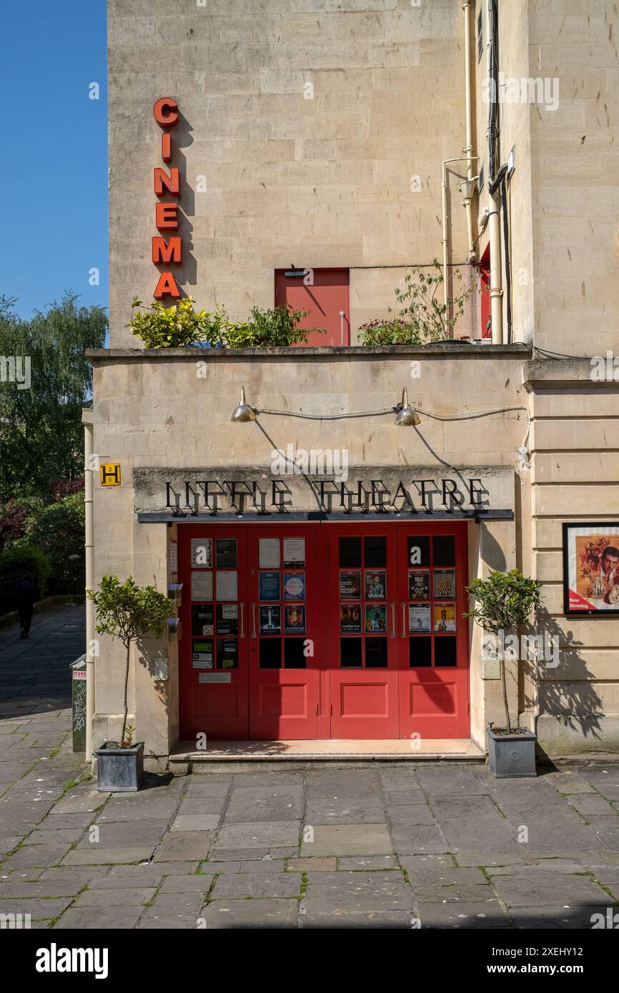 The Little Theatre Bath England Stock Photo - Alamy