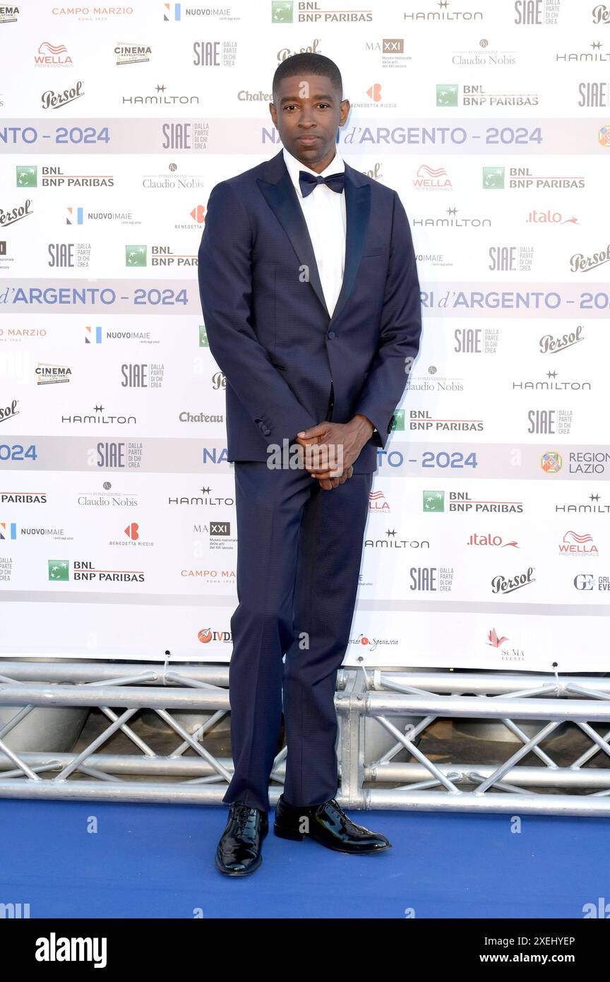 Yonv Joseph bei der Verleihung der Nastri d Argento 2024 im Museo ...