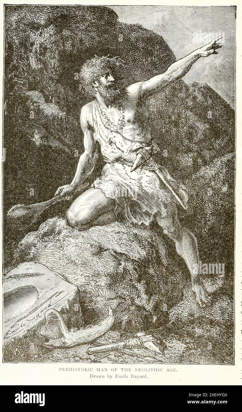 History of clothes prehistoric hi-res stock photography and images - Alamy