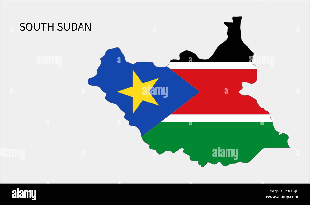 Map of sudan and south sudan hi-res stock photography and images - Alamy