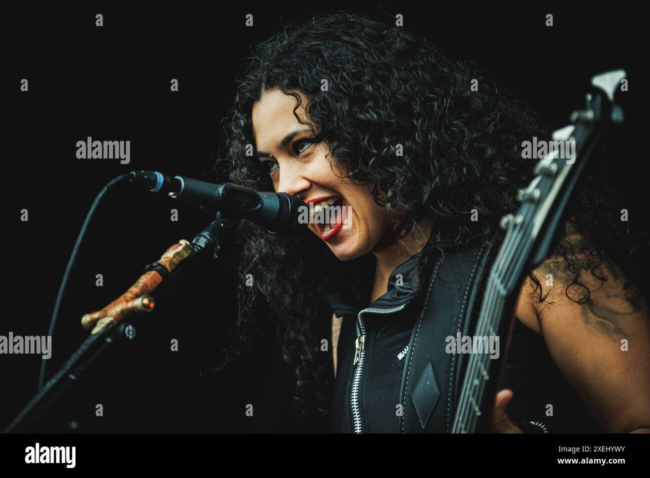 Copenhagen, Denmark. 22nd, June 2024. The Brazilian death metal band ...